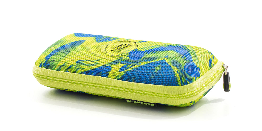 Lava Eva Case - Green & Blue Lava Lamp Hard Shell Case for Sunglasses ...